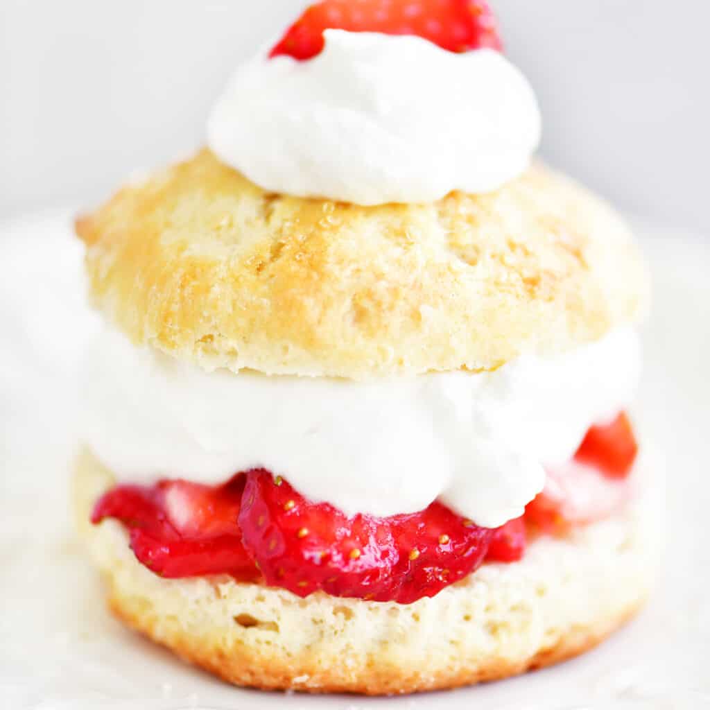 Bisquick Strawberry Shortcake - The Gunny Sack