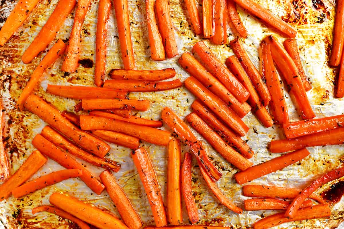 Honey Roasted Carrots - The Gunny Sack