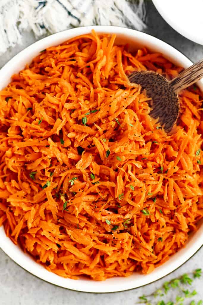 Glazed Shredded Carrots - The Gunny Sack