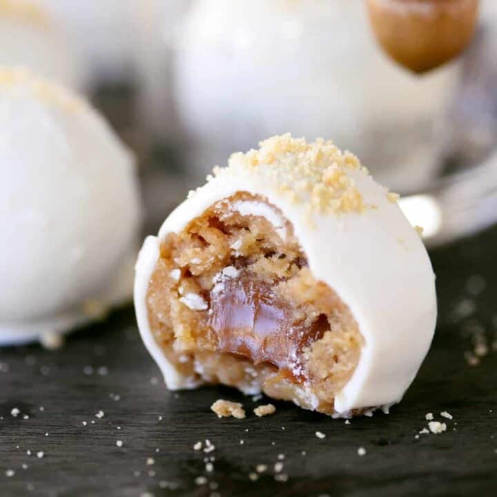Caramel Apple Truffles - The Gunny Sack