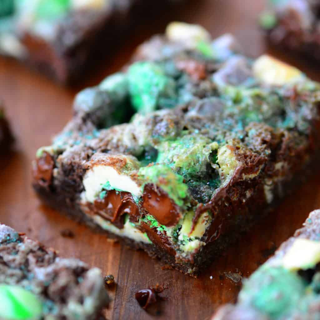 Chocolate Mint Bars - The Gunny Sack