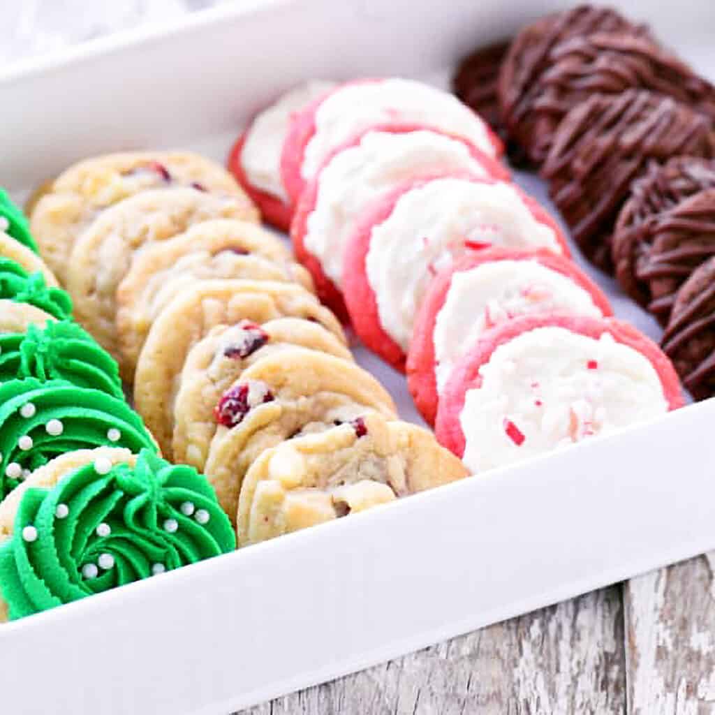 Four Christmas Cookies From One Basic Dough