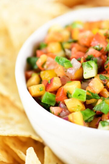 Peach Salsa - The Gunny Sack