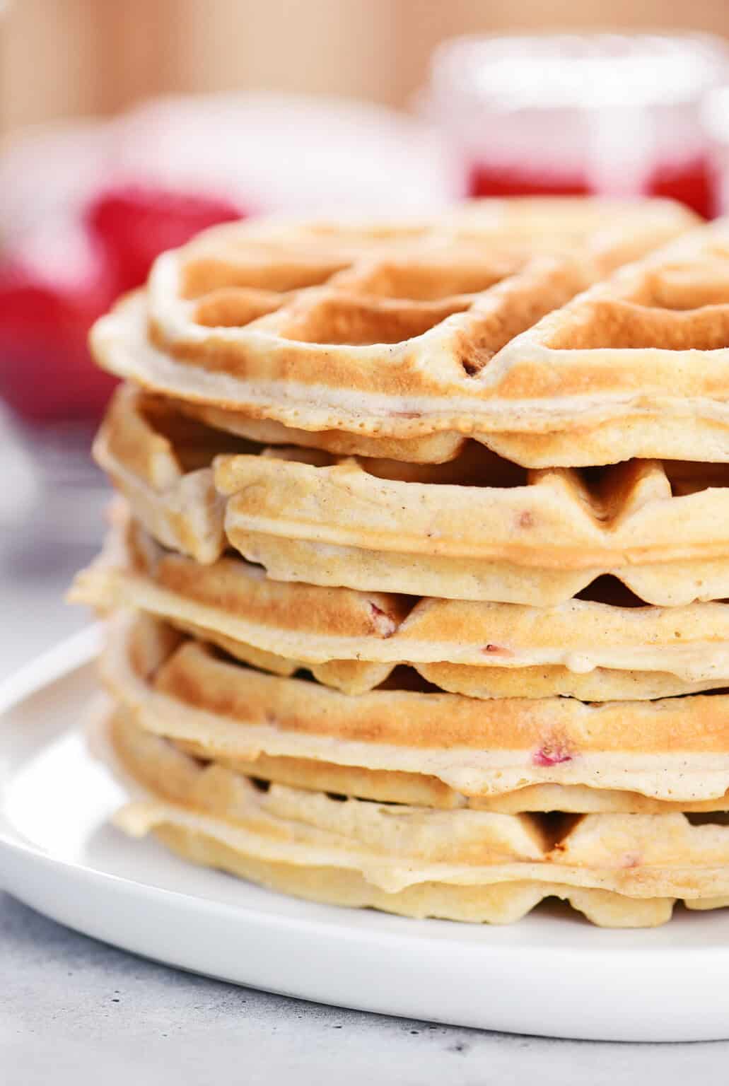 Strawberry Waffles - The Gunny Sack