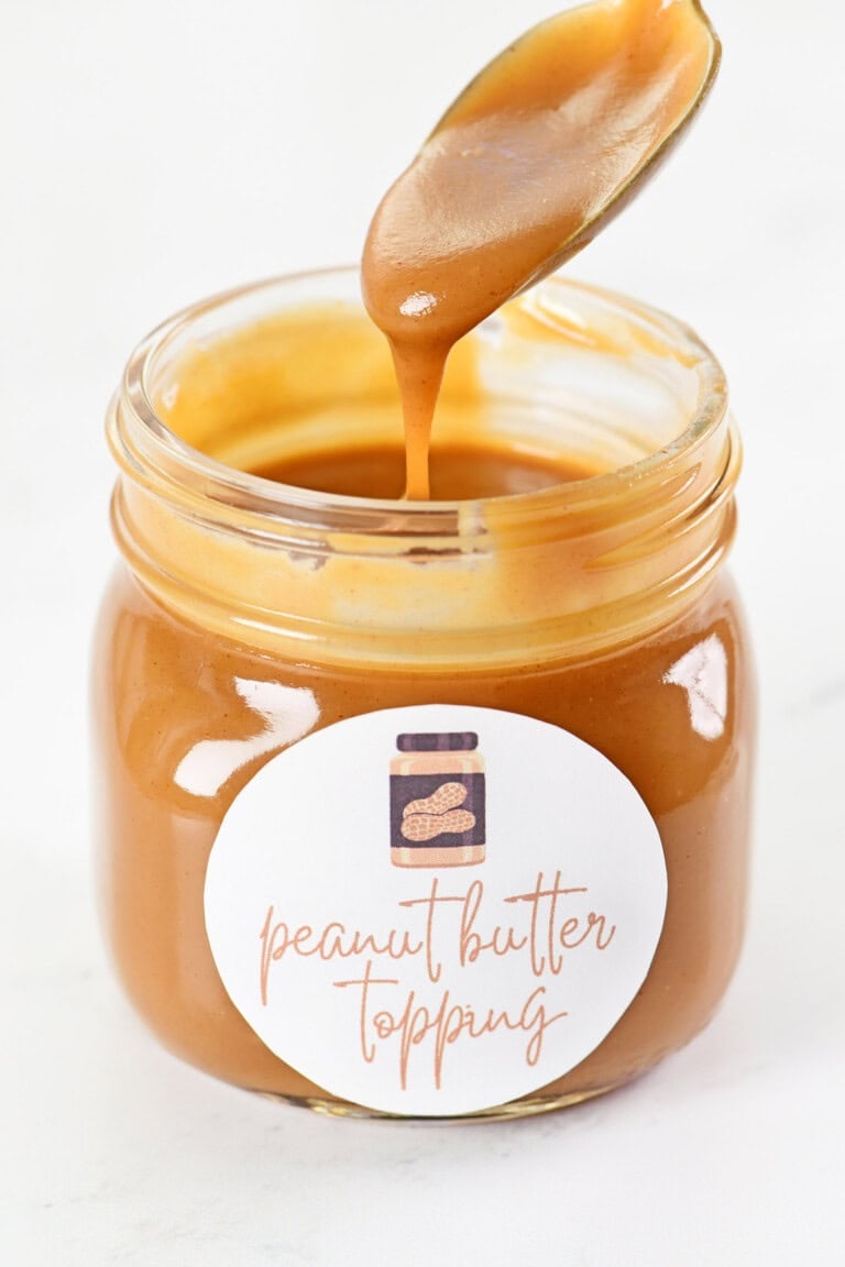 Peanut Butter Ice Cream Topping - The Gunny Sack