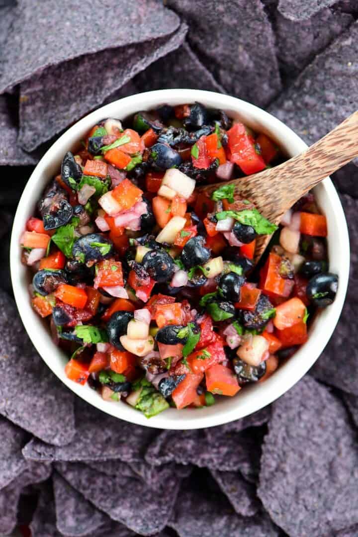 Blueberry Salsa - The Gunny Sack