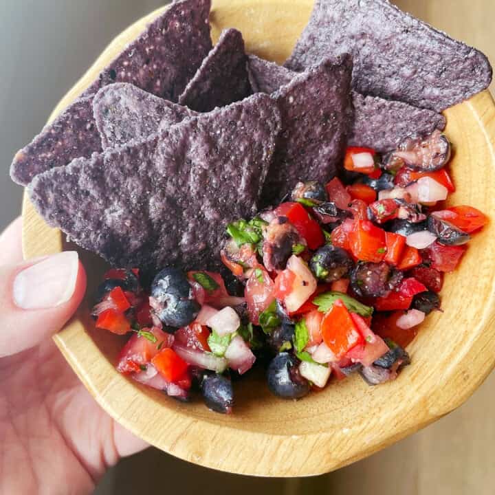 Blueberry Salsa - The Gunny Sack